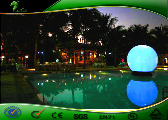 Water Park Inflatable Lighting Decoration Floating Advertising LED Balloon