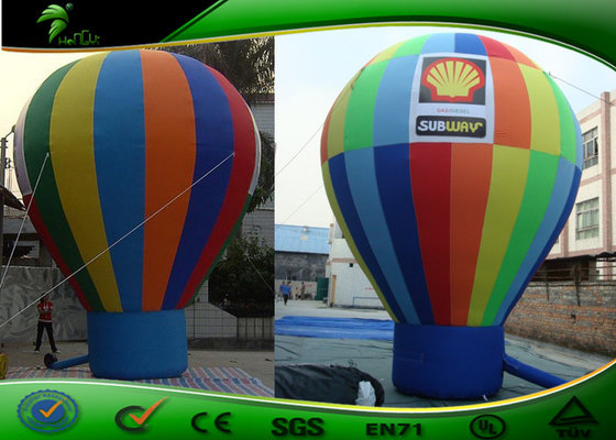 Custom multicoloured Commercial Inflatable Advertising Balloons , Air Balloon For Advertising