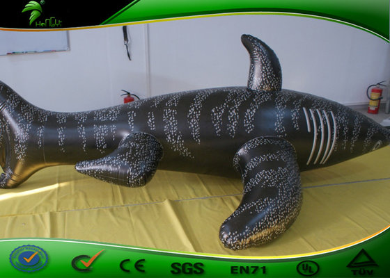 Large Inflatable Pool Animals Blow Up Toys Black Giant Inflatable Shark