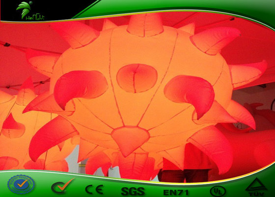 Dia 2m  Inflatable Lighting Decoration Oxford Cloth Inflatable Light Balloon