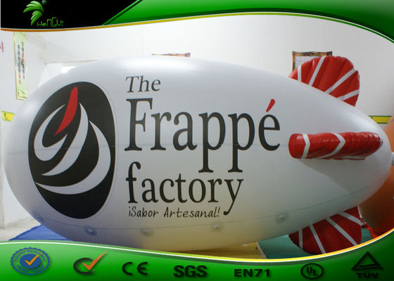 Color Changing Helium Inflatable Blimp Balloon Size Customised / Inflatable Advertising Products