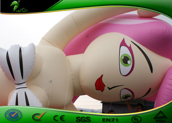 Extra Large Inflatable Advertising Balloons / Large Size Mermaid Advertising Air Balloons