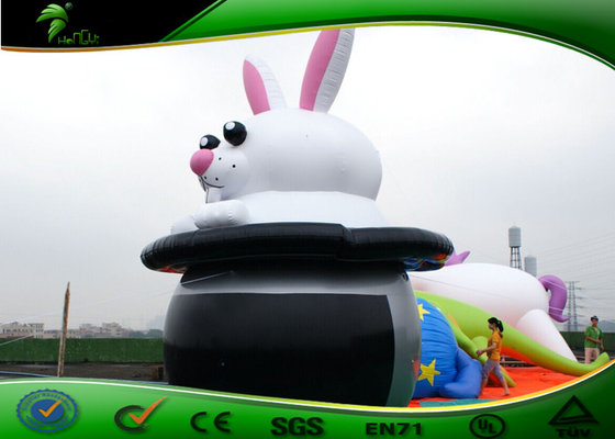 Promotion Event Inflatable Special Shapes Balloons /  Rabbit Animal Shaped Balloons
