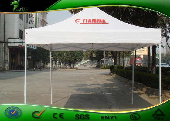 Promotional Beach White Folding Canopy Tent / Pop Up Gazebo Canopy
