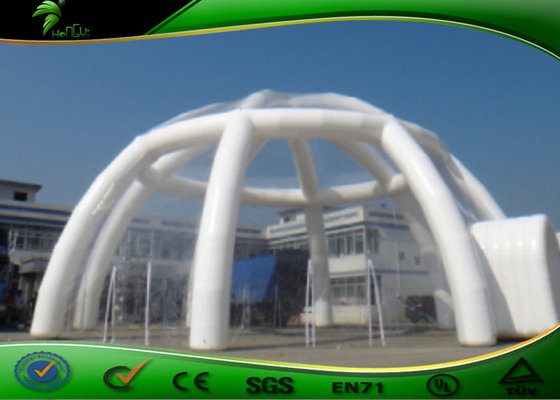 Wind Resistant Inflatable Bubble Tent , Outdoor Camping Air Supported Structures Bubble