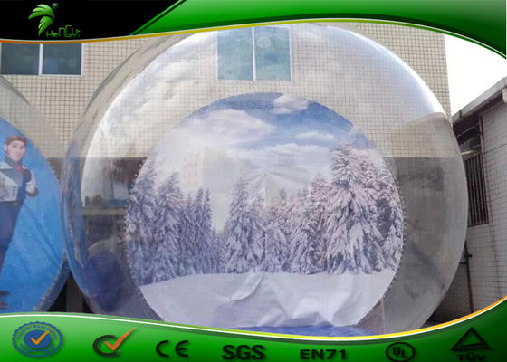 PVC Transparent Inflatable Advertising Balloons 2m Diameter For Festival