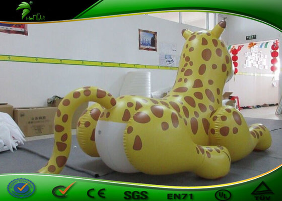 2m Long Inflatable Cartoon Characters / Nice PVC Leapord Toy for Fun