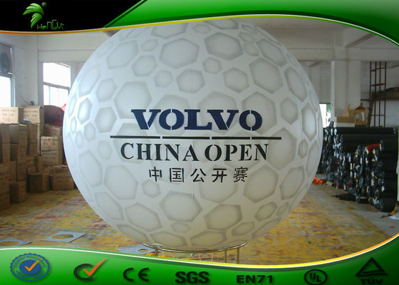 Custom Inflatable Advertising Balloons , PVC 0.18mm Personalized Helium Balloons
