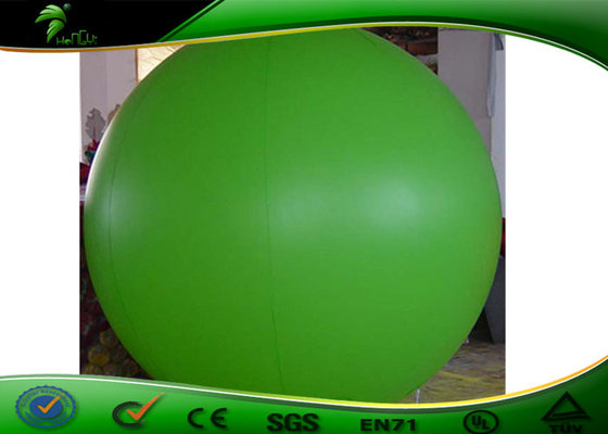 Outdoor Inflatable Advertising Products Green Large Helium Balloons For Party