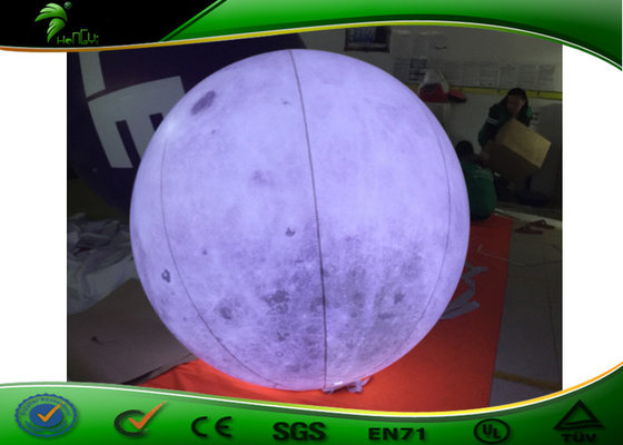 Strong Large Inflatable Globe Ball Helium Balloon With LED Light