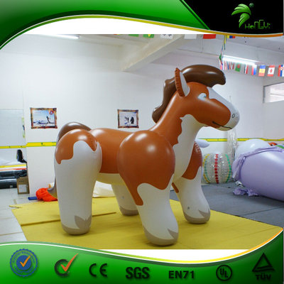 Beautiful PVC Large Inflatable Horse Durable Fire - Resistance