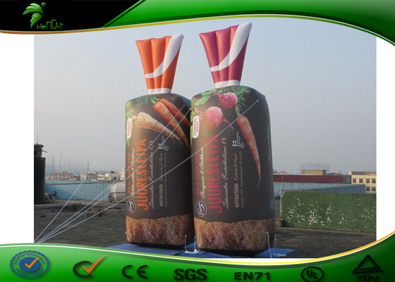 Air Sealed Digital Printing Inflatable Balloons Bread Bag Shape For Promotion
