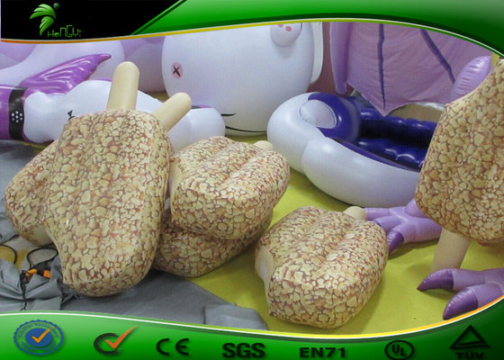 Customized Inflatable Shapes , Advertising Ice Cream Inflatable Model