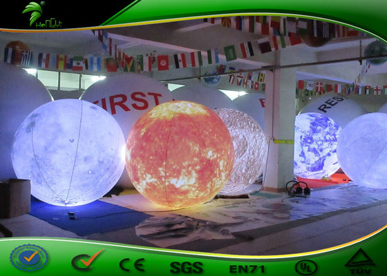 Amazing LED Lighting Inflatable Air Balloon Eco - Friendly Heat Sealing For Party