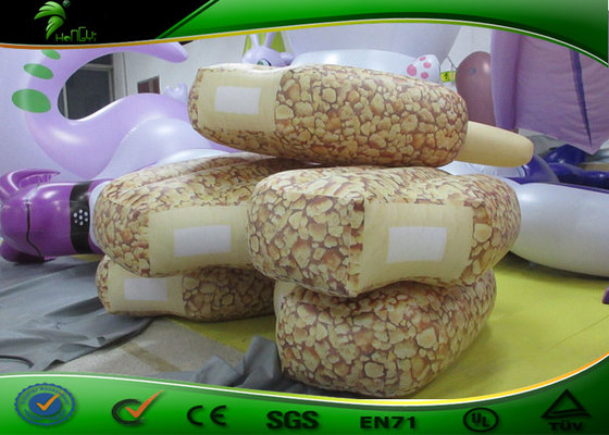 Commercial Inflatable Ice Cream 1m High PVC Inflatable Popsicle