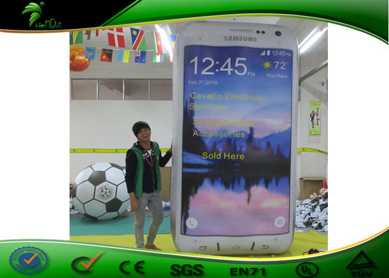 3M PVC Inflatable Shapes Advertising Inflatable Mobie Phone Model