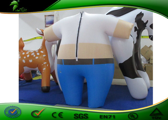 Interesting Walking Inflatable Suit Attractive With Double - Deck PVC