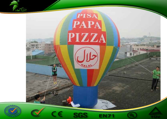 2mH Inflatable Advertising Balloons Bulb Ground ball For Display
