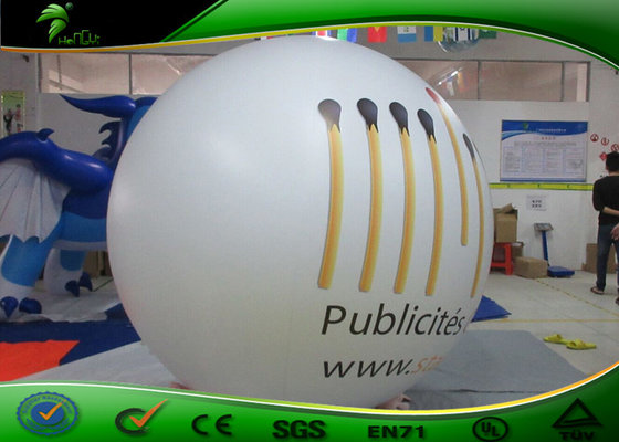 2m Dia Inflatable Floating Helium Inflatable Advertising Balloons Custom Printing