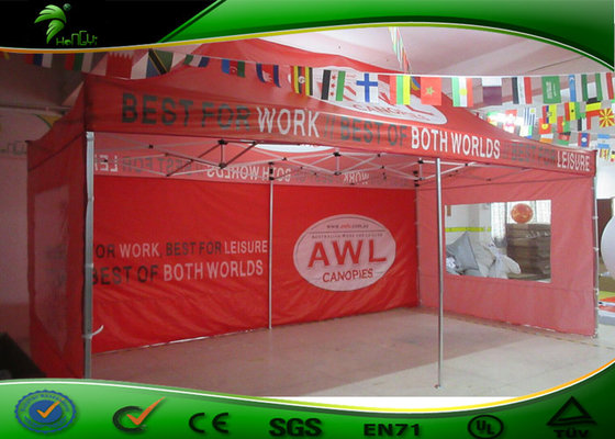 Red Trade Show Event Advertise Aluminum Folding Outdoor Canopy Tent 3X6m