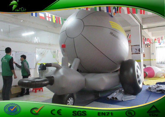 Inflatable Advertising Products 5M Inflatable Trailer / Tire  Helium Floating Balloon