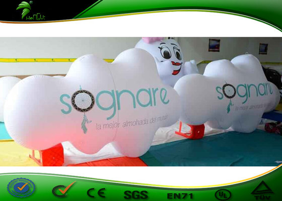 Large Helium PVC Inflatable Advertising Balloons With Logo Printing