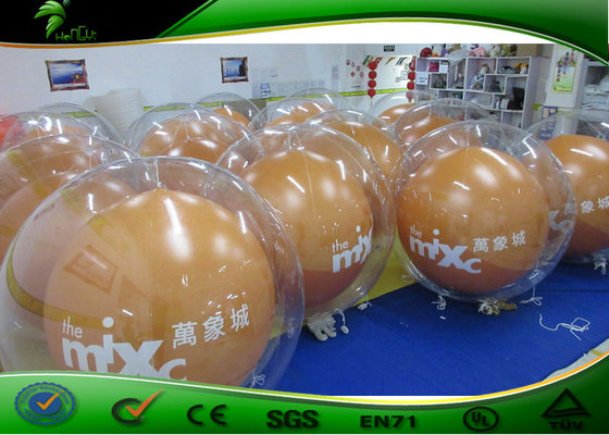 PVC 0.18mm Inflatable Advertising Balloons Inflatable Floating Helium