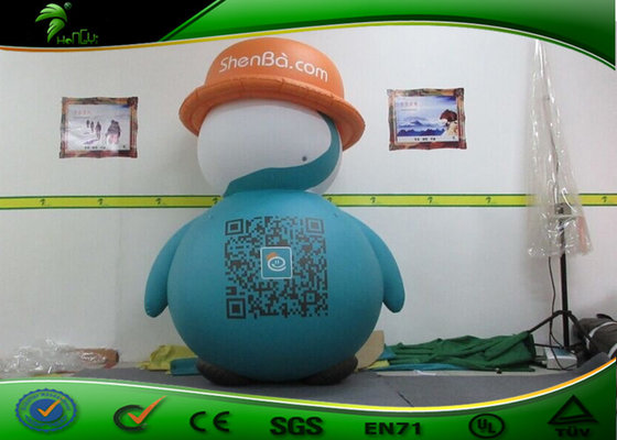 Blue Sky Cartoon Inflatable Advertising Balloons Cute PVC Helium Balloons