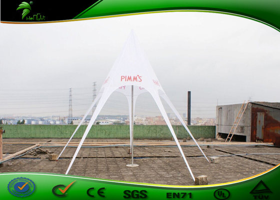 Waterproof White Outdoor Star Shaped Tent For Advertising Show