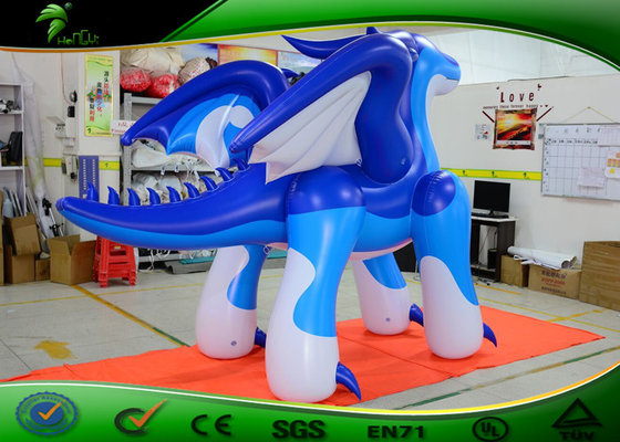 Flying Inflatable Dragon Pool Toy Inflatable Blue Dragon EN14960