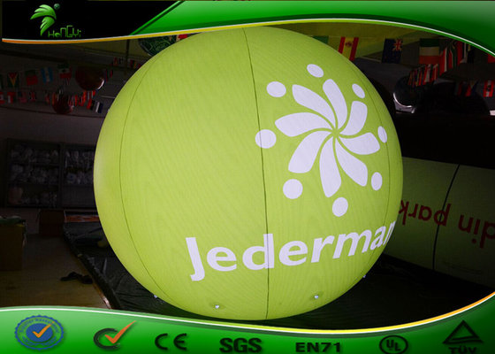 Custom Print Giant Advertising Inflatable Led Lighting Balloon For Decoration