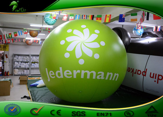 Custom Print Giant Advertising Inflatable Led Lighting Balloon For Decoration