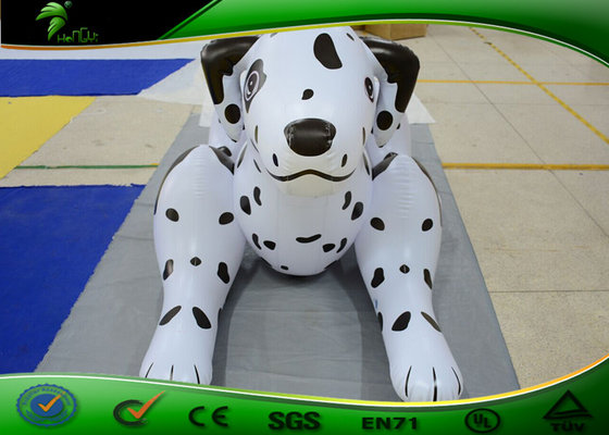 Beautiful Customised Spotty Inflatable Dog , Inflatable Toy ASTM