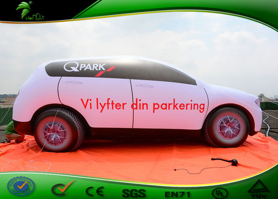 M1 Standard Inflatable Advertising Balloons PVC White Inflatable Vehicle