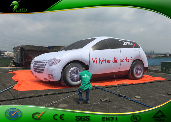 5m Long Customized Inflatable Shapes Vehicle Helium Balloon