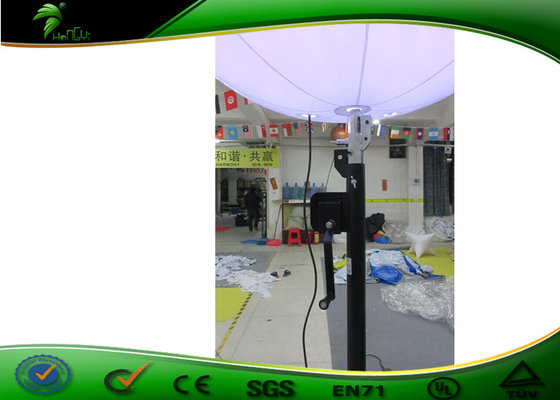 Customized Inflatable Stand Light Balloon With Adjustable Steel Tripod For Party