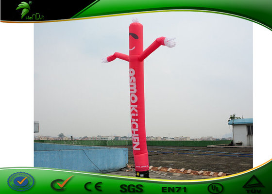 Strength Durability Attractive Red Inflatable Air Dancers For Outdoor Event