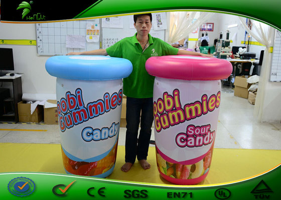 Giant Candy Inflatable Advertising Balloons Inflatable Replica Bottle
