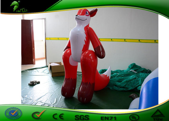 Inflatable Cartoon For Advertising / Inflatable Fox / Simulation Inflatable Animals