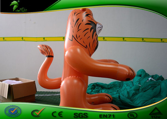 Outdoor Inflatable Cartoon / Inflatable Lion With UV Printing / Inflatable Animal Model