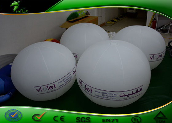 PVC Inflatable Helium Sky Ball / Large Inflatable Advertising Balloon For Outdoor Use