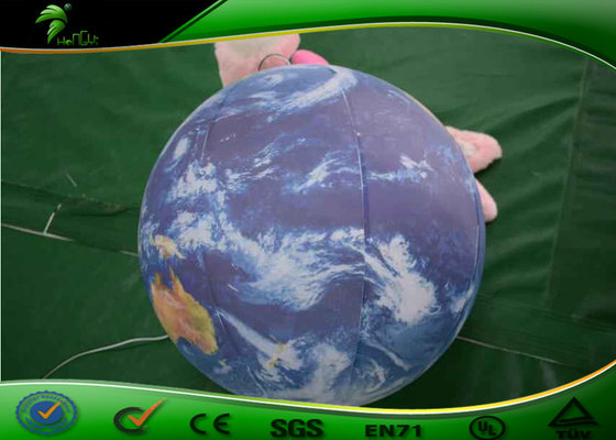 Customized Inflatable Earth / Solar System Planet Ball / Inflatable Planet With LED Light