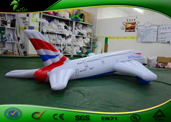 Outdoor Inflatable Plane , Inflatable Plance Model Digital Silking Printing