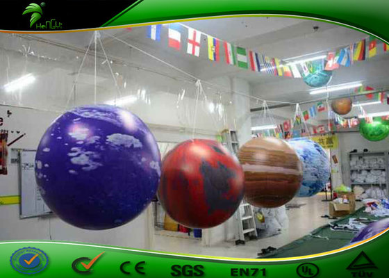 PVC Inflatable Advertising Baloon / Inflatable Nine Planets Ball / Inflatabale Planete