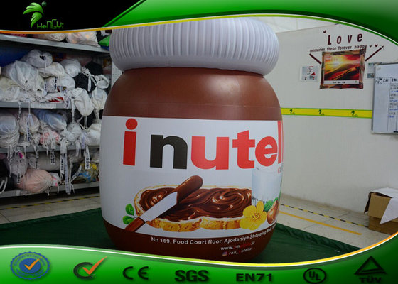 Giant Customized Inflatable Advertising Bottle , Inflatable Coffee Cans For Promotion And Advertising
