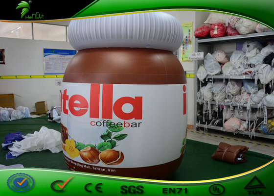Giant Customized Inflatable Advertising Bottle , Inflatable Coffee Cans For Promotion And Advertising