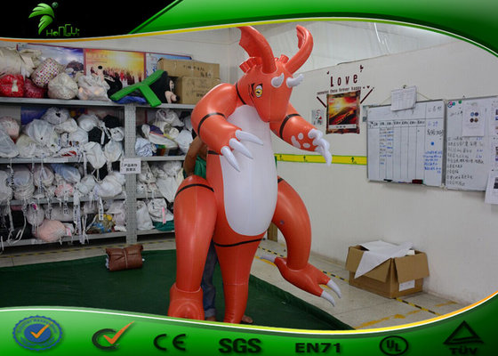 Advertising Inflatable Dragon Yellow Cartoon / Animal / Model  Dragon