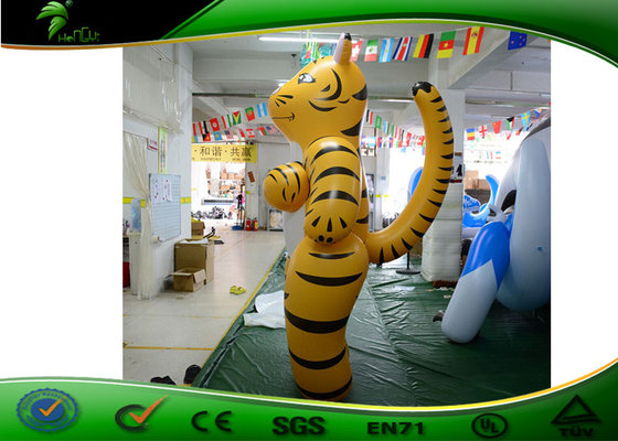 Customized PVC Inflatable Tiger Model Sex Inflatable Tiger Girl For Decoration