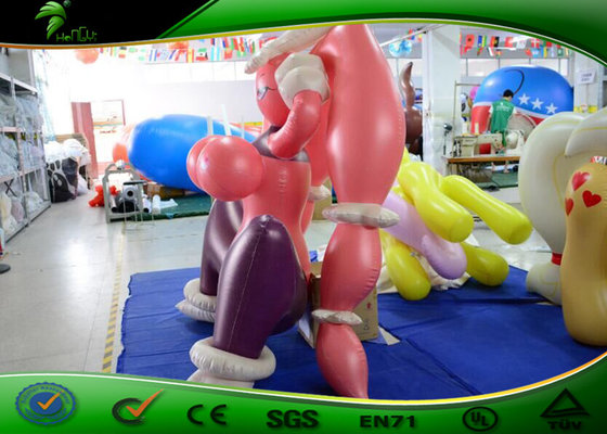 Sex Cartoon Inflatable Girl / Gaint Inflatable Pink Sexy Girl For Sale