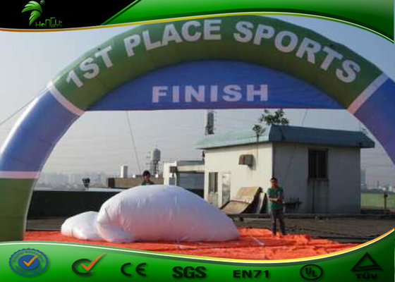 Customized Advertising Inflatable Start Finish Arch For Sport Events Oxford Cloth